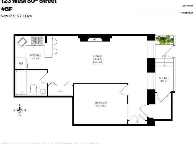 123 West 80th Street, Unit BF | Compass