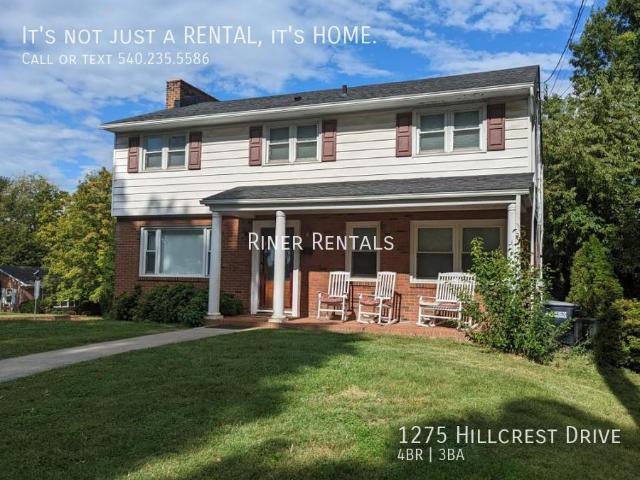 1275 Hillcrest Drive, 4 beds, 2 full and 1 half baths