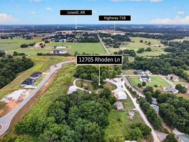 12705 Rhoden Ln, Lowell, AR 72745