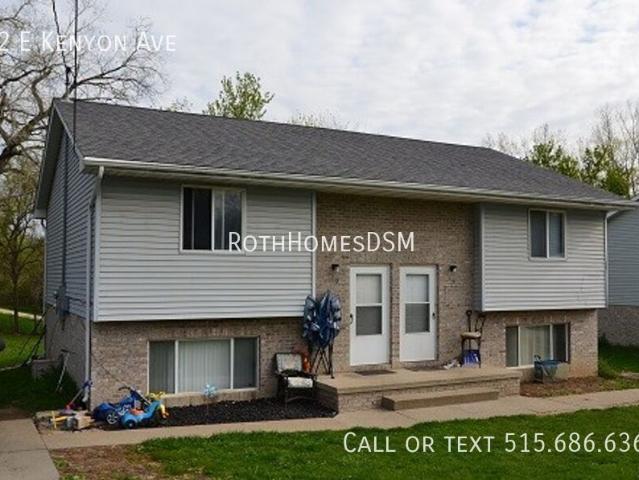 3 Bedroom 1.5 Bath Duplex with lots of room. Much New