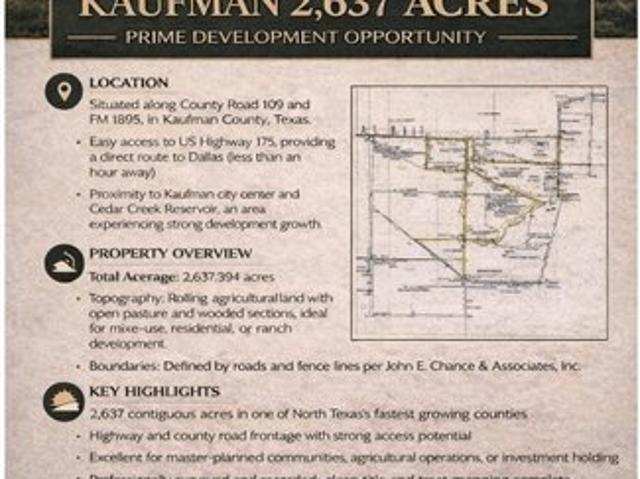 13358 County Road 109, Kaufman, TX 75142