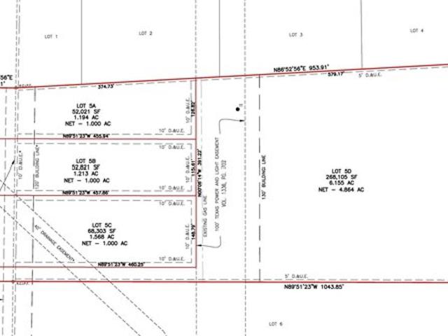 1353 Park Meadows Dr Lot 5D, Nevada, TX 75173