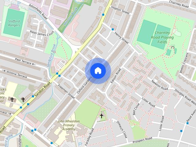 135 Oxford Gardens, Stafford, ST16