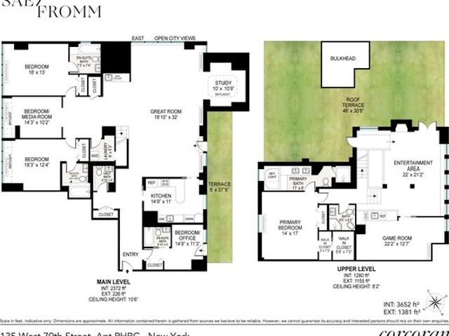 135 W 70th St # #phbc, New York, NY 10023