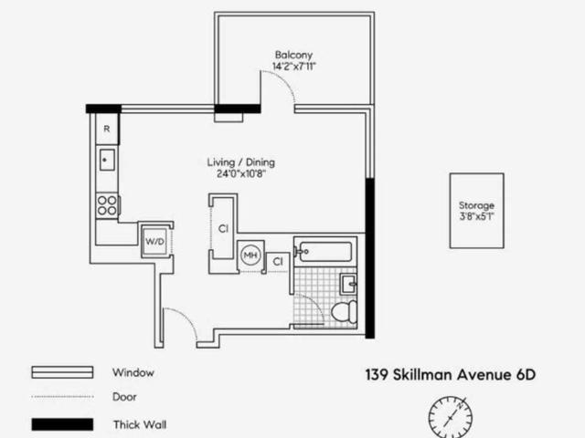 139 Skillman Avenue, Unit 6D | Compass