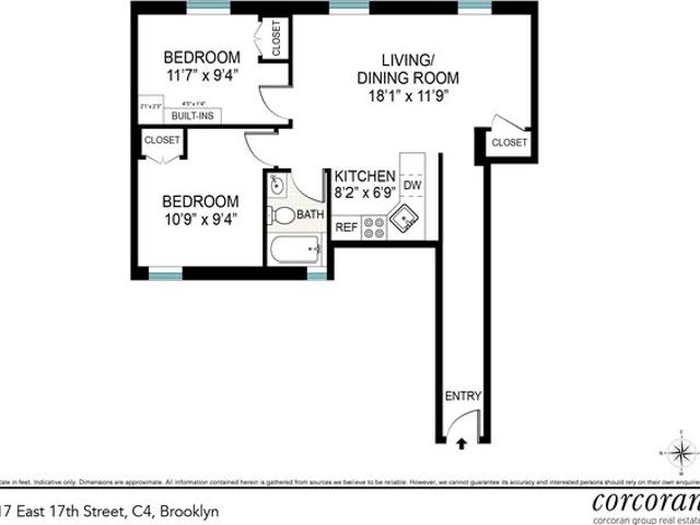 17 E 17th St Apt C4, Brooklyn, NY 11226