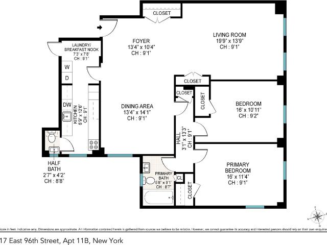 17 East 96th Street, Unit 11B | Compass