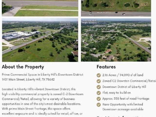 1401 Main Street, Liberty Hill, US, TX