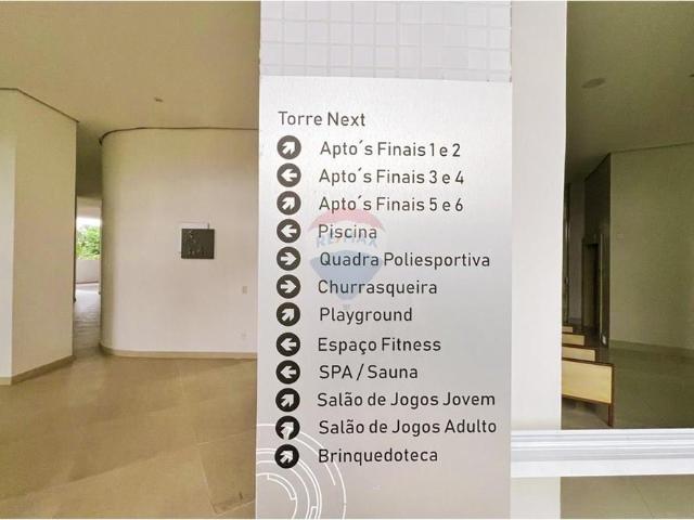 141 Área Útil Apartamento Alugar, 3 Dormitórios localizado em Avenida Mário Ypiranga, 1208 APTO 144, RES CONCEPT Adrianópolis, Manaus, Amazonas, 69057002 | Brasil