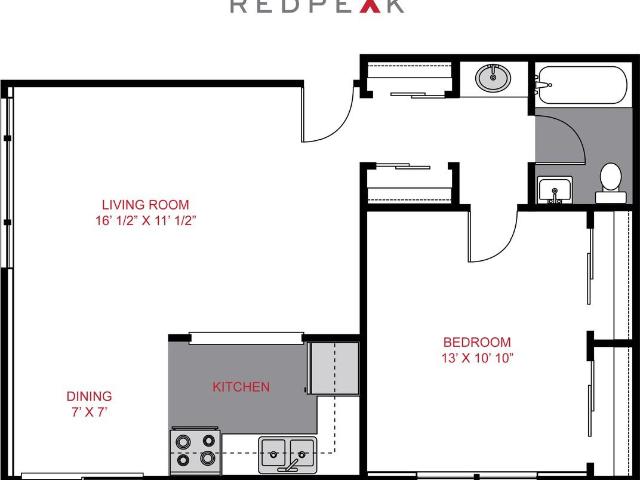 1435 Franklin 1 Bedroom Apartment for Rent at 1435 N Franklin St, Denver, CO 80218 Cheeseman Park