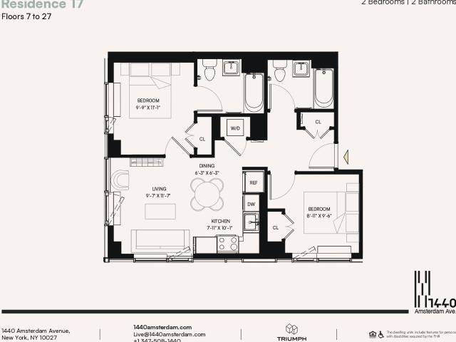 1440 Amsterdam Avenue, Unit 1617 | Compass