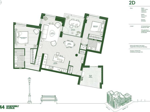 144 Vanderbilt Avenue, Unit 2D | Compass