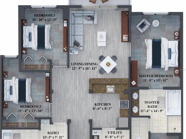 14501 Grove Resort Ave, Unit 3712, Winter Garden, FL 34787 | MLS #O6359
