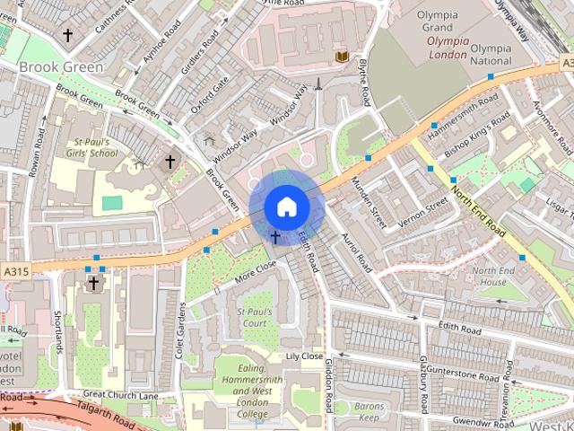 145 Hammersmith Road, London, W14