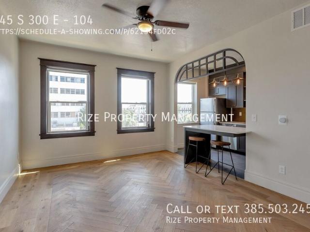 145 S 300 E, Studio, 1 full bath