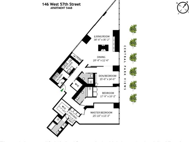 146 West 57th Street, Unit 54AB