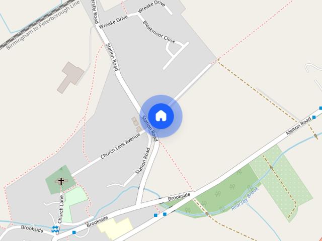 14 Church Leys, Station Road, Reasby, Leicestershire, LE7 4ZJ