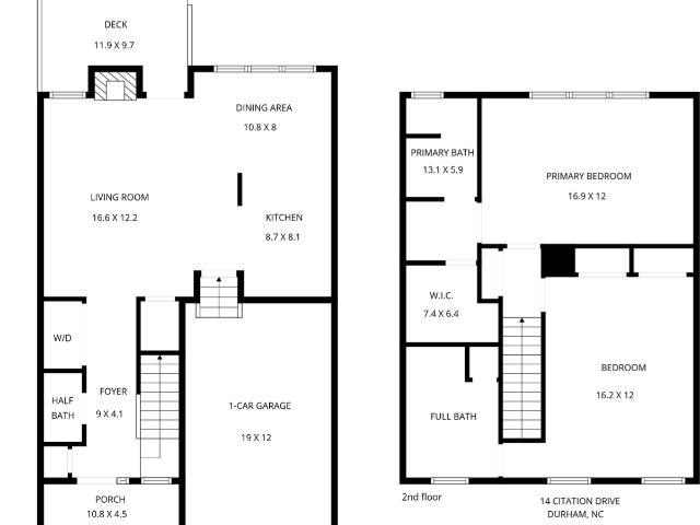 14 Citation Dr, Durham, NC 27713 | MLS #10159 | Compass