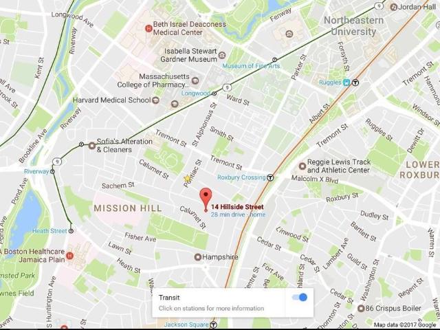 14 Hillside Street 1 Bedroom Apartment for Rent at 14 Hillside St, Boston, MA 02120 Mission Hill