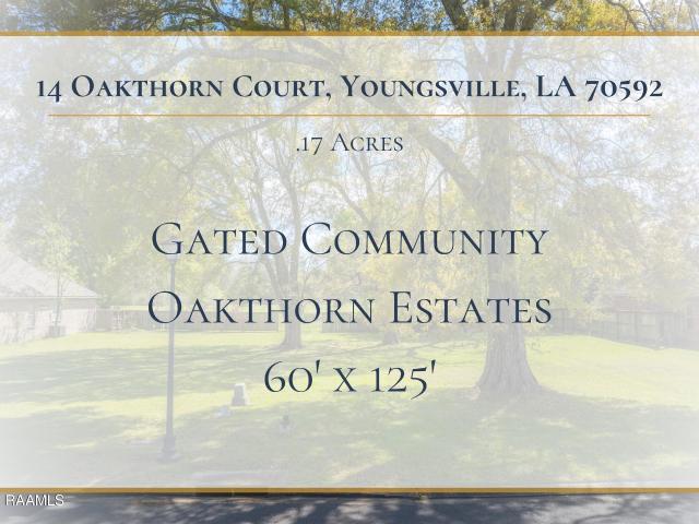 14 Oakthorn Ct, Youngsville, LA 70592 | MLS #RA2600002 | Compass