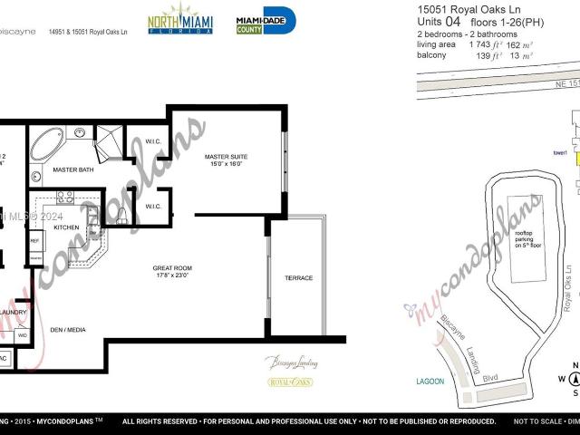 15051 Royal Oaks Ln, Unit 1704, North Miami, FL 33181 | MLS #A11659 | Compass