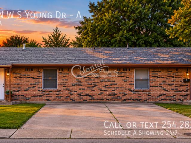 1506 N W S Young Dr, 1 bed, 1 full bath