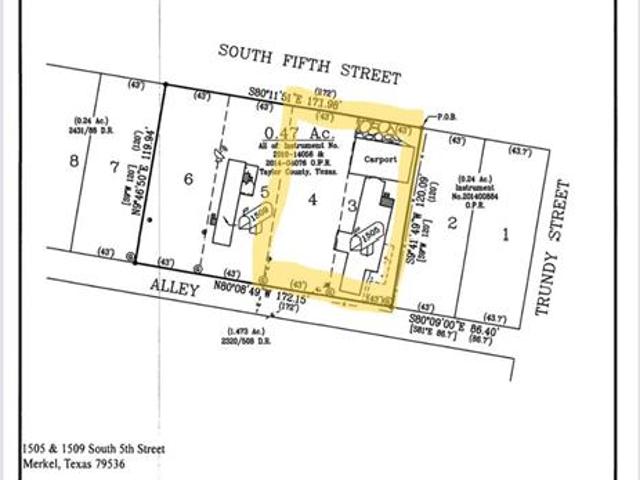 1506 S 5th St, Merkel, TX 79536 | MLS #21181