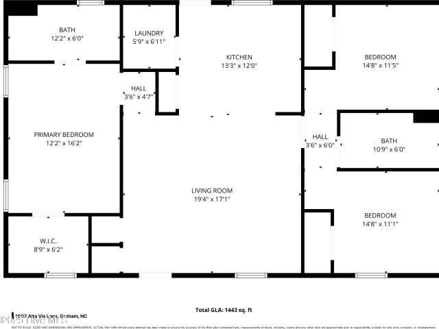 1507 Alta Vista Ln, Graham, NC 27253 | MLS #100539