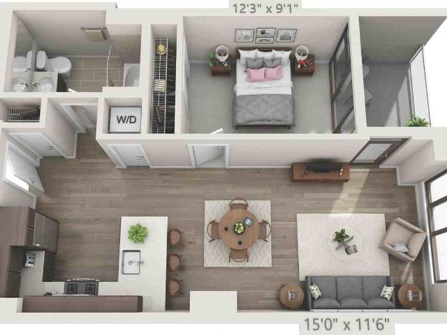 150 Van Ness 1 Bedroom Apartment for Rent at 150 Van Ness Ave, San Francisco, CA 94102 Civic Center