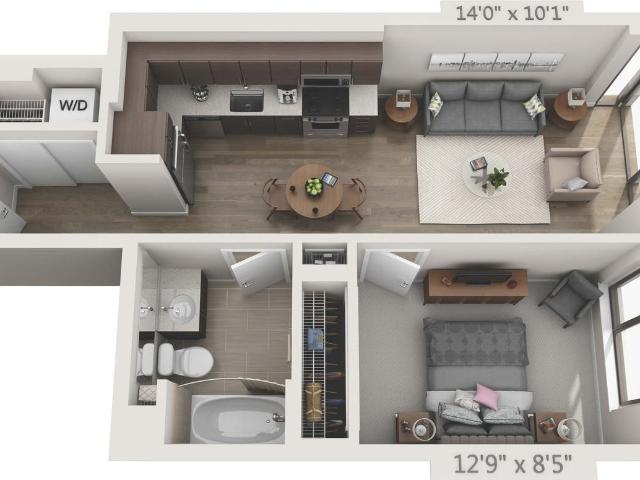 150 Van Ness 1 Bedroom Apartment for Rent at 150 Van Ness Ave, San Francisco, CA 94102 Civic Center