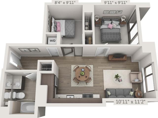 150 Van Ness 2 Bedroom Apartment for Rent at 150 Van Ness Ave, San Francisco, CA 94102 Civic Center