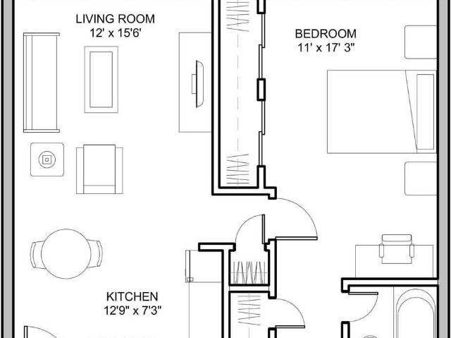 153 N. Hyland 1 Bedroom Apartment for Rent at 153 N Hyland Ave, Ames, IA 50014