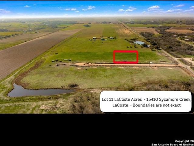 15410 Sycammore Creek Rd Lot 11, LaCoste, TX 78039