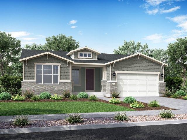 1550 Craftsman Plan Gabler's Grove Collection Community