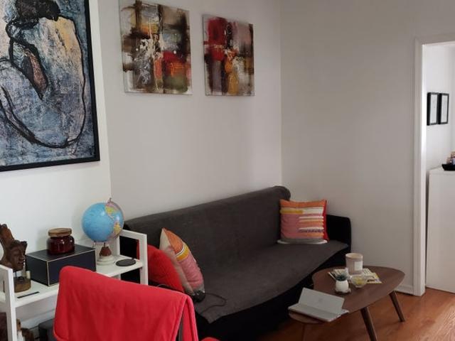 $1550 1 bedroom in a 2br, all inc, near all trains