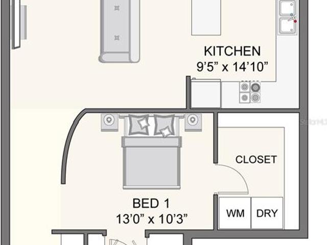155 S Court Ave, Unit 2008, Orlando, FL 32801 | MLS #O6310