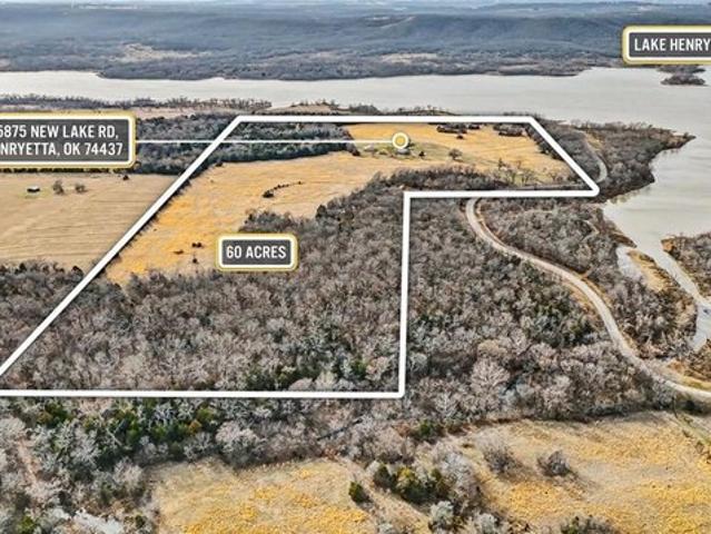 15875 New Lake Rd, Henryetta, OK 74437
