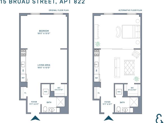 15 Broad Street, Unit 822