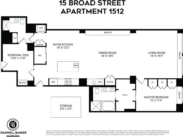 15 Broad Street, Unit 1512 | Compass
