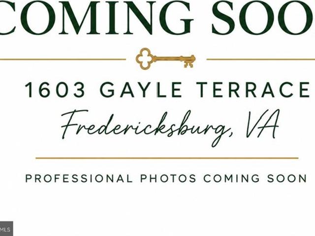 1603 Gayle Ter, Fredericksburg, VA 22401