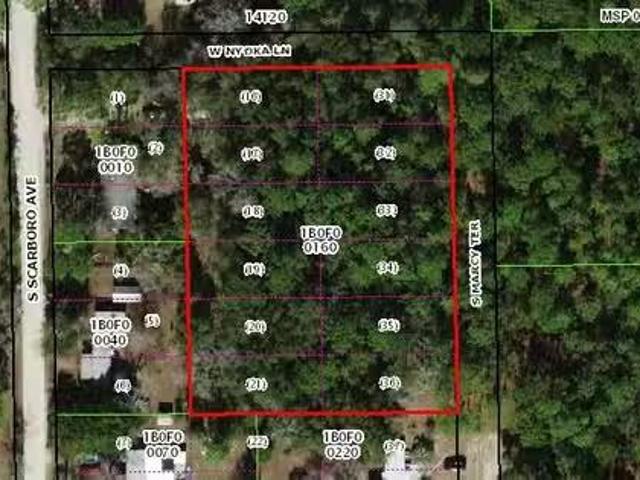 160 S MARCY TER, LECANTO, FL 34461 Vacant Land For Sale MLS#.