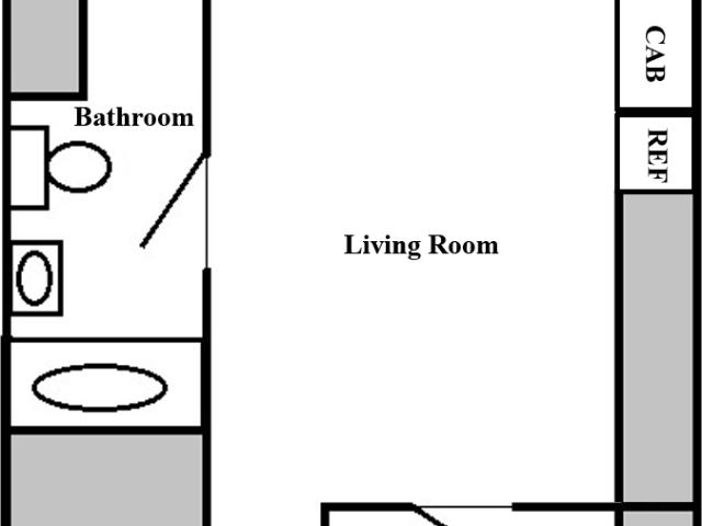 1626 N. Harvard Blvd. Studio Apartment for Rent at 1626 N Harvard Blvd, Los Angeles, CA 90027 East Hollywood