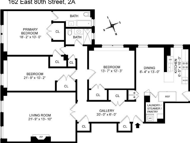 162 East 80th Street, Unit 2A