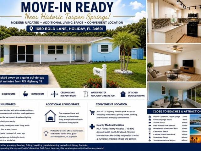 1650 Bold Ln, Holiday, FL 34691