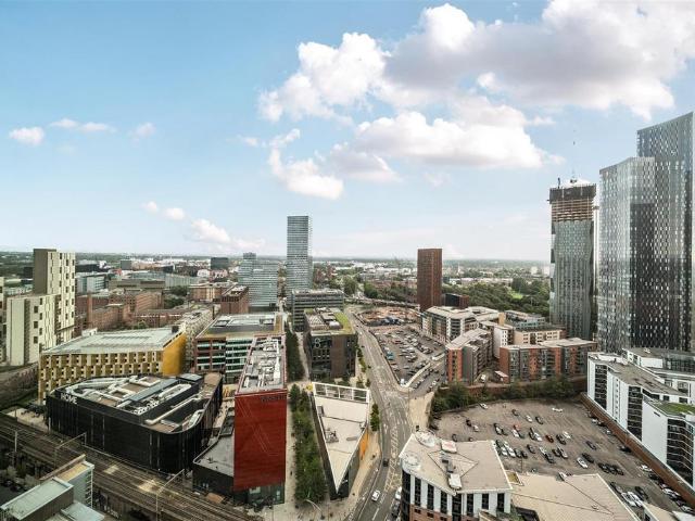 166 Axis Tower, Whitworth Street. 2 bed apartment to rent £1,700 pcm £392 pw