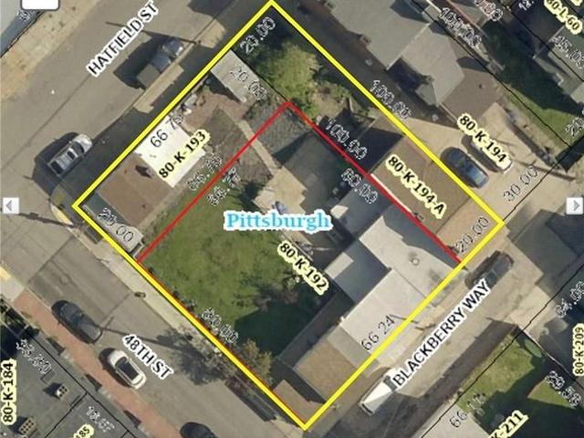 167 17 th St and 4807 Blackberry, Pittsburgh, PA 15201