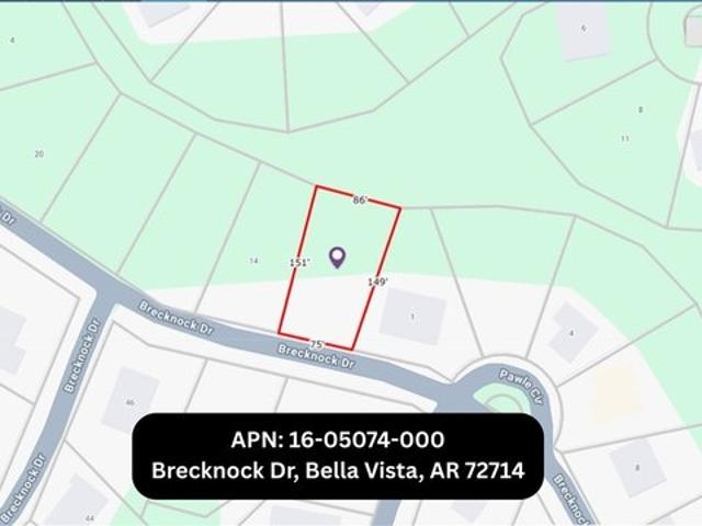 16 05074 Brecknock Dr Lot 10, Bella Vista, AR 72714