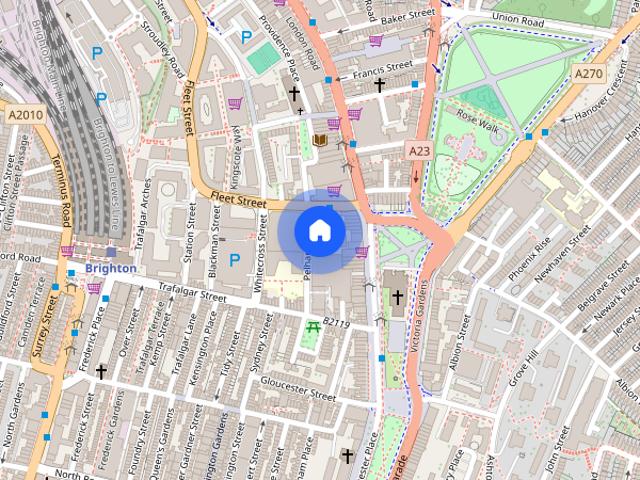 16A, the blockhouse, Pelham Street, BN1