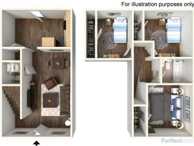 1701 Cityview 3 Bedroom Apartment for Rent at 1701 West Blvd, Charlotte, NC 28208 Revolution Park