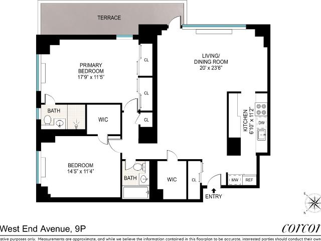170 West End Avenue, Unit 9P
